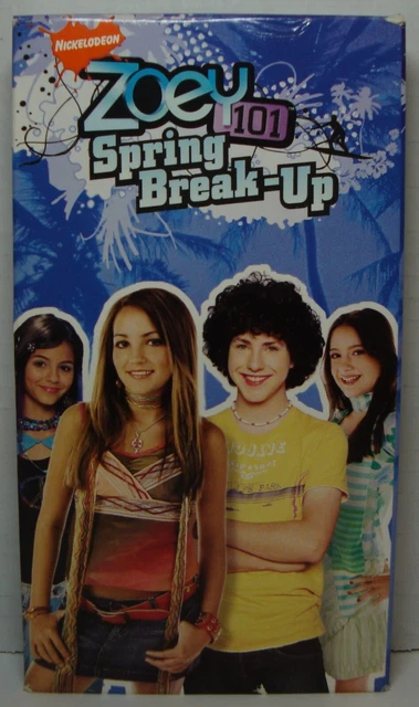 ZOEY 101 SPRING Break Up Vhs Tape Nickelodeon 2006 Late Release $50.00 ...