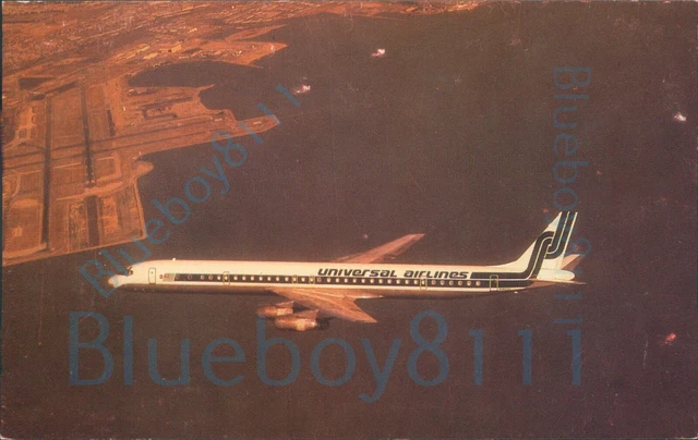UNIVERSAL AIRLINES MCDONNELL Douglas DC 8 61CF EUR 5,07 - PicClick IT