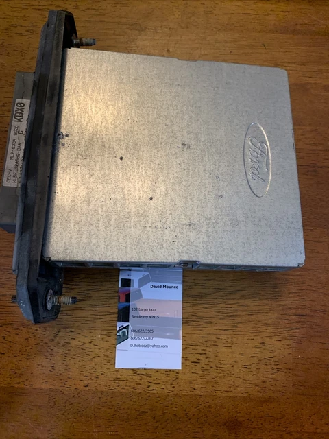 1999 FORD RANGER XL5F-12A650-BAA Computer Engine Control ECU ECM EBX ...