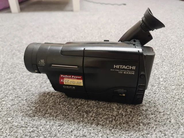 HITACHI VM-E330E 8MM Video Camera Recorder Camcorder Untested £29.99 ...