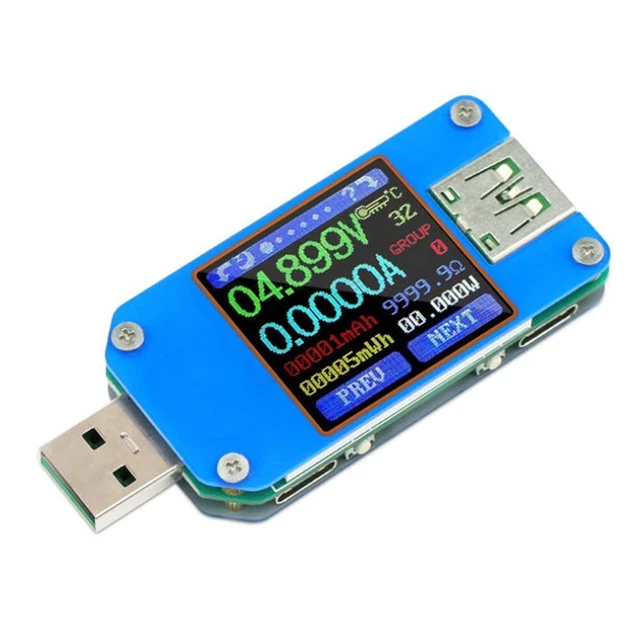 Lcd Display Usb Socket Voltage And Current Multimeter For Diy Enthusiasts £3126 Picclick Uk