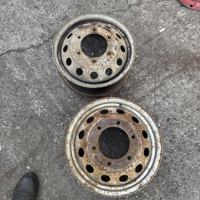 FORD TRANSIT WHEEL Rim Mk8 Steel 16" Twin Wheel 6 Stud Truck Tipper ...