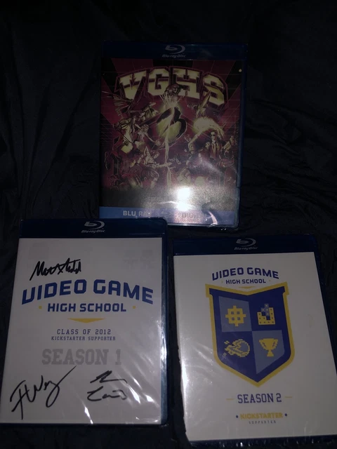 SEALED BLU RAY Video Game High School Seasons1-3 (Signed Copy) EUR 141 ...
