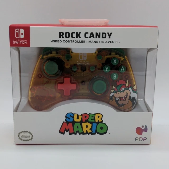 NINTENDO SWITCH CONTROLLER Bowser Super Mario PDP Orange (NEU & OVP ...