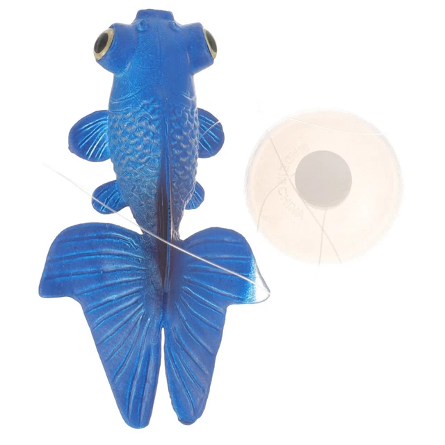 POISSON ROUGE ARTIFICIEL Piscine Figure De Accessoires D'aquarium EUR 7 ...