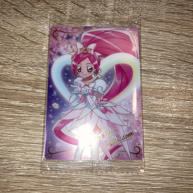 HEART CATCH PRETTY cure Cure Blossom Wafer Card precure glitter force £ ...