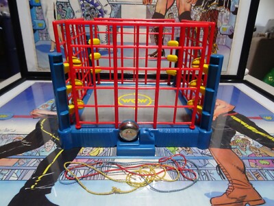 VINTAGE 1990 RARE WCW Galoob Wrestling RING Arena HARD TO FIND + WWF ...
