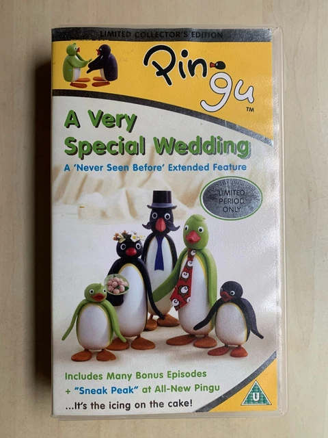 PINGU - A Very Special Wedding - Vhs Video £19.43 - PicClick UK