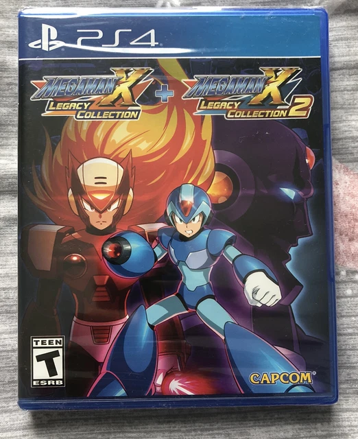 PLAYSTATION 4 PS4 Mega Man X Legacy Collection 1 + 2 (NTSC) Region Free ...