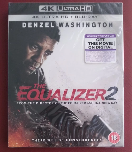 THE EQUALIZER 2 - Denzel Washington (4K Ultra HD & Blu-ray) NEW ...