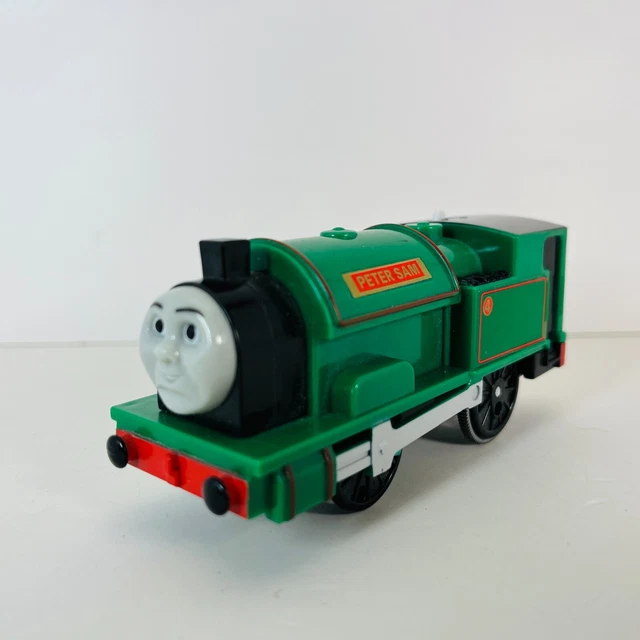 THOMAS & FRIENDS Trackmaster PETER SAM Motorized Train Engine - VIDEO £ ...