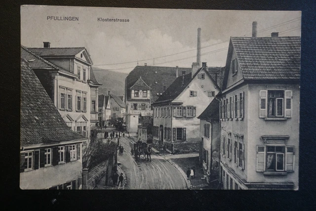AK PFULLINGEN KLOSTERSTRASSE 1918 EUR 8,95 - PicClick DE