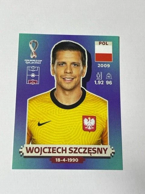 PANINI FIFA WORLD Cup 2022 World Cup Qatar Sticker Poland POL16 Piotr ...