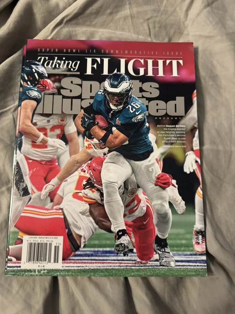 SAQUON BARKLEY SUPER Bowl LIX Commemorative Issue Sports Illustrated ...