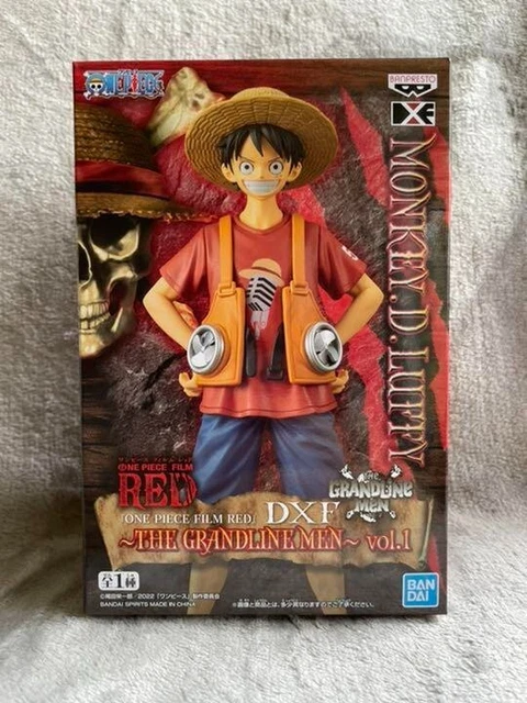 FIGURINE ONE PIECE MONKEY.D.LUFFY FILM ONE PIECE ROUGE THE GRANDLINE ...