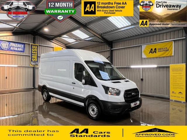 2021 21 REG Ford Transit 350 Leader 130Ps EcoBlue L3H3 Rwd AirCon + VAT ...