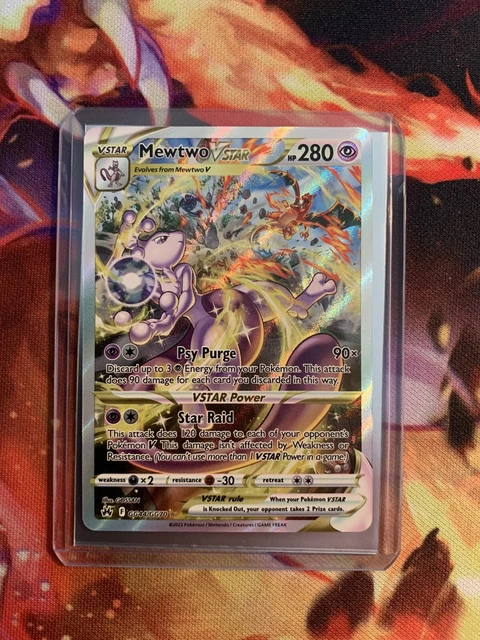 POKÉMON TCG MEWTWO VSTAR Crown Zenith: Galarian Gallery GG44/GG70 ...