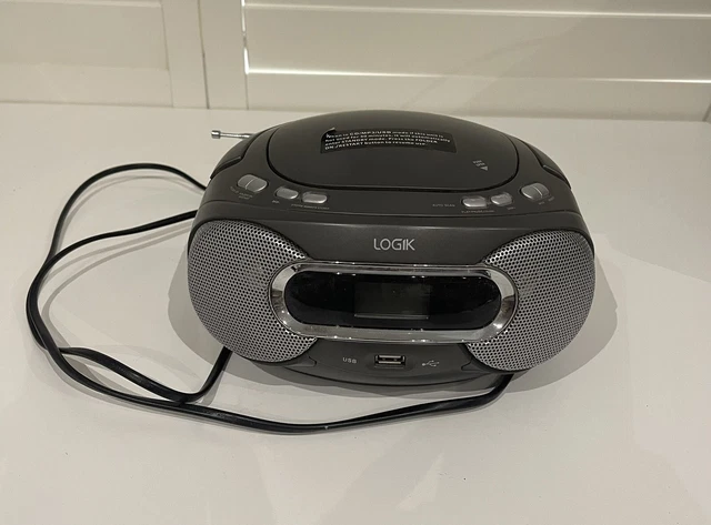 LOGIK PORTABLE CD /radio/ MP3 Player Model LCDBM12 Mains or Battery ...
