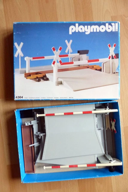 PLAYMOBIL 4364 BAHNÜBERGANG mit Schranken in OVP EUR 29,99 - PicClick DE