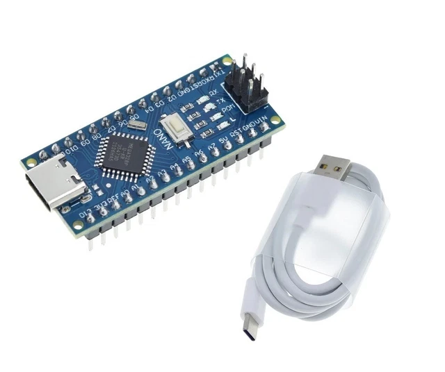 NANO V3.0 USB Type-C ATmega328P 16MHz 5V MCU CH340 Board Arduino Compatible $9.79 - PicClick CA