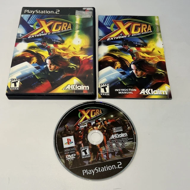 XGRA: EXTREME-G RACING (Sony PlayStation 2, 2003) PS2 CIB Complete ...