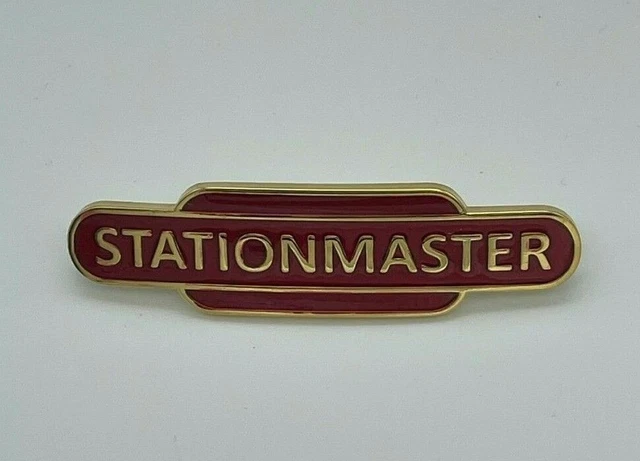 BRITISH RAILWAYS CAP Hat Badge Totem Station Master Badge Midland ...