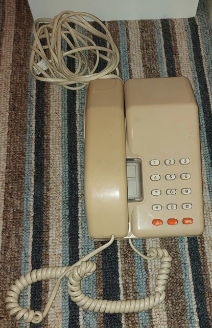 80S VINTAGE RETRO Telephone BT British Telecom Viscount Home Phone ...