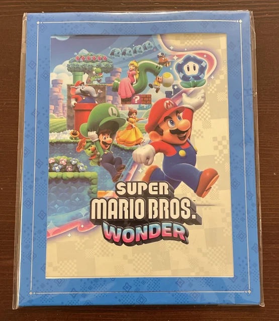 NEW NINTENDO SWITCH Super Mario Bros. Wonder Best Buy Exclusive Framed ...