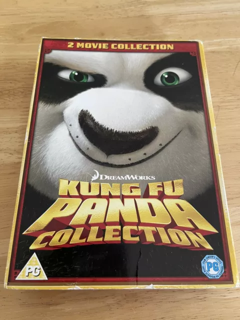 Kung Fu Panda Dvd 1 And 2 Collection Two Movie Dream Works £3 49