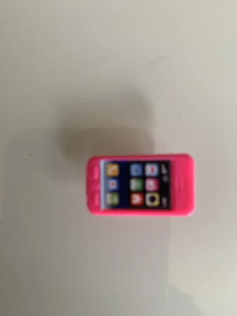 BARBIE DOLL ACCESSORY Mobile Cell Phone Pink Fashionista Dreamhouse ...