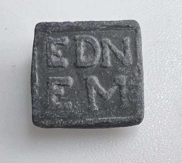 ANTIQUE SCOTTISH COMMUNION Token Ednem Ednam Roxburgh 1780 BZ2385 £45. ...