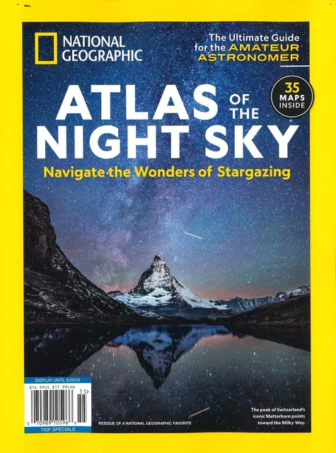 NATIONAL GEOGRAPHIC MAGAZINE - Special 2025 - Atlas Of The Night Sky £16.34 - PicClick UK