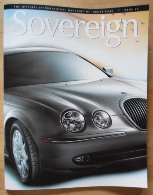 JAGUAR SOVEREIGN 1999 International Magazine Broschüre - Ausgabe 25 EUR ...