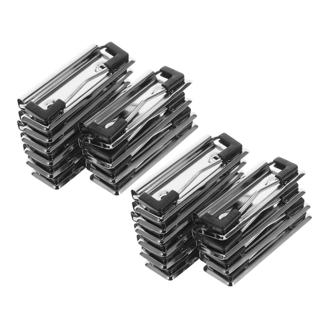 30 PCS MOUNTABLE Heavy Duty Clipboard Clips Paper Clamps Replacement ...