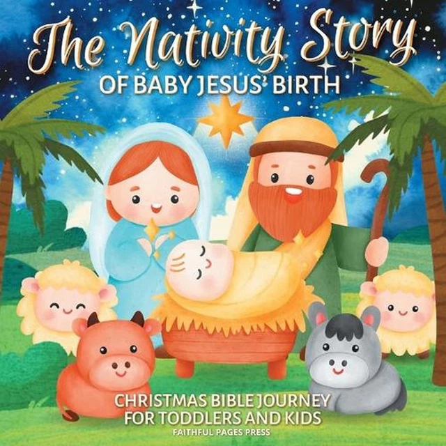 THE NATIVITY STORY of Baby Jesus' Birth: Christmas Bible Journey for ...