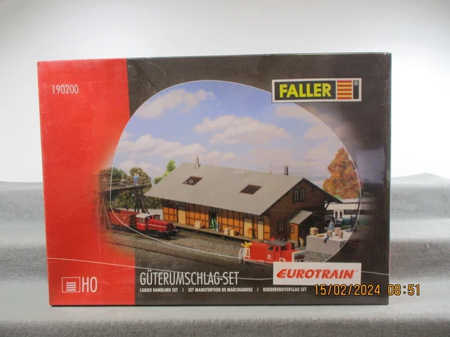 FALLER SPUR H0 190200 Bausatz Güter- Umschlagset ungebaut in OVP EUR 29,90 - PicClick DE