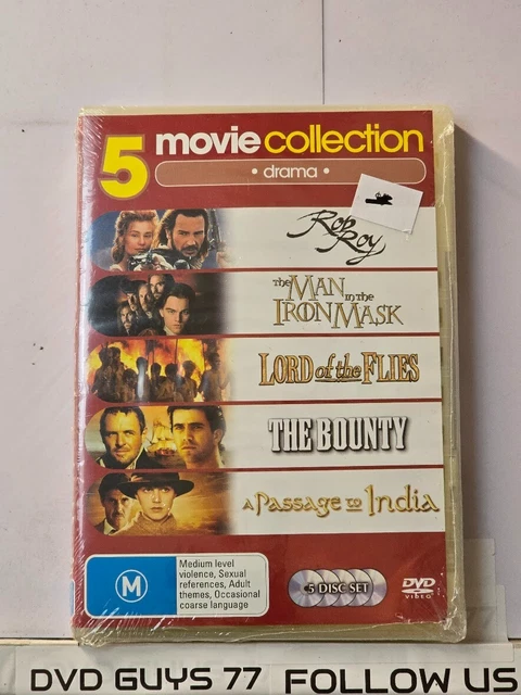 5 MOVIE COLLECTION DRAMA - DVD - Region 4 (NEW SEALED) $15.22 - PicClick AU
