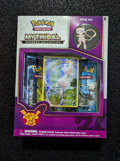 MEW MYTHICAL COLLECTION Box Generations Pokemon Trading Card Game New ...