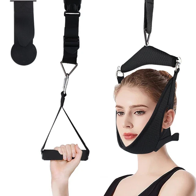 CERVICAL NECK TRACTION Device Spinal Decompressor Overhead Traction £20 ...