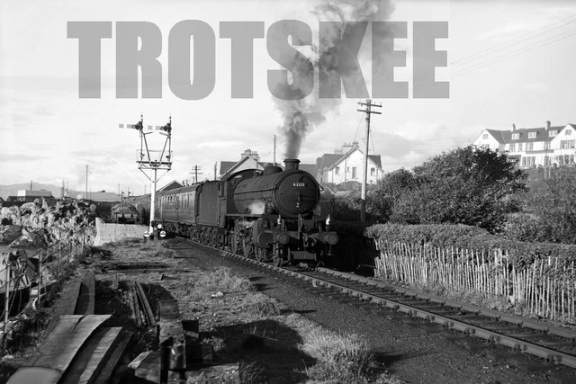 LARGER NEGATIVE BR British Railways Steam Loco 62011 Class K1 Mallaig ...