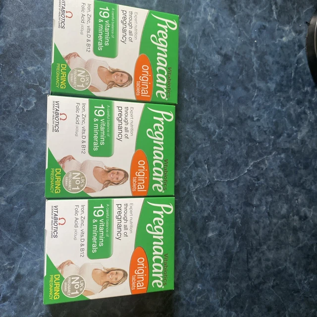 VITABIOTICS PREGNACARE DURING Pregnancy Original 30 Tablets x3 £11.84 ...