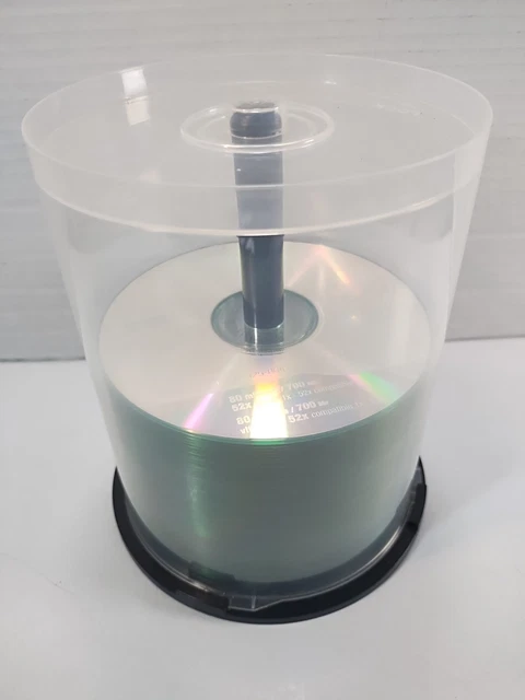 LOT OF 120 CD-R Blank Discs 700MB 80Mins 52X Recordable Disc -Verbatim ...