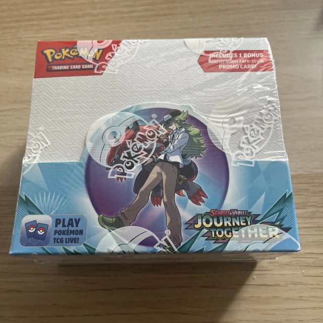POKÉMON TCG SCARLET & Violet Journey Together Enhanced Booster Display ...