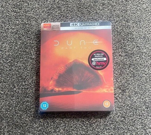 Dune Part Two Limited Edition 4k Ultra Hd Steelbook Hmv Exclusive