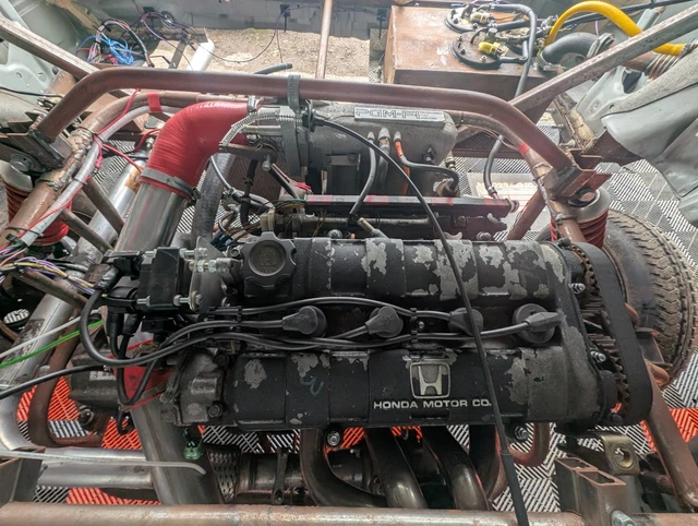 HONDA CIVIC D16A9 Twin Cam Engine Swap + Turbo Kit For 300HP £975.72 ...