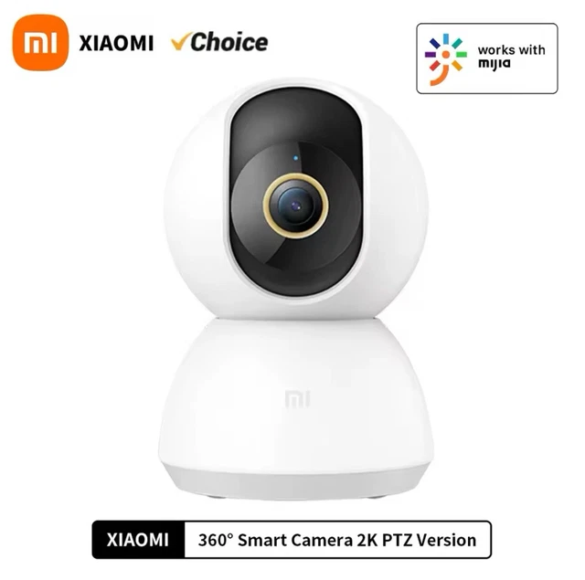 XIAOMI 360° SMART Home Security Camera Mi PTZ 2K 1296P 3MP AI Webcam ...
