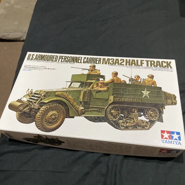 TAMIYA US ARMOURED Personnel Carrier M3A2 Half Track. Art.-Nr 35070 EUR ...