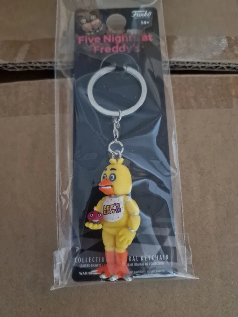 FIVE NIGHTS AT FREDDY'S KEYCHAIN - FNAF Funko Gift. Keyring Free P&P £5 ...