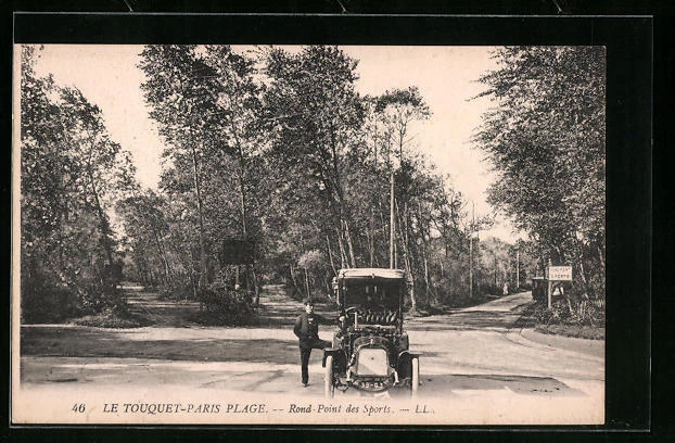 CPA LE TOUQUET - Paris-Plage, Rond-Point des Sports EUR 5,00 - PicClick FR