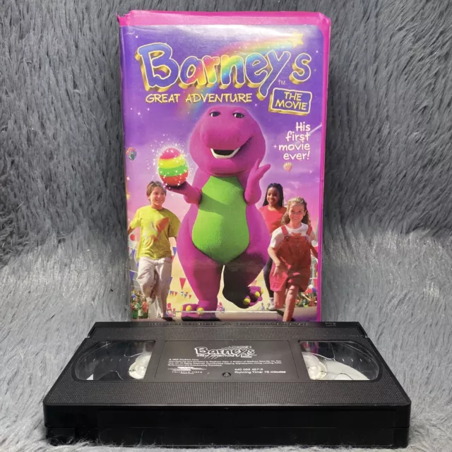 BARNEY - BARNEYS Great Adventure: The Movie VHS 1998 Classic Kids ...